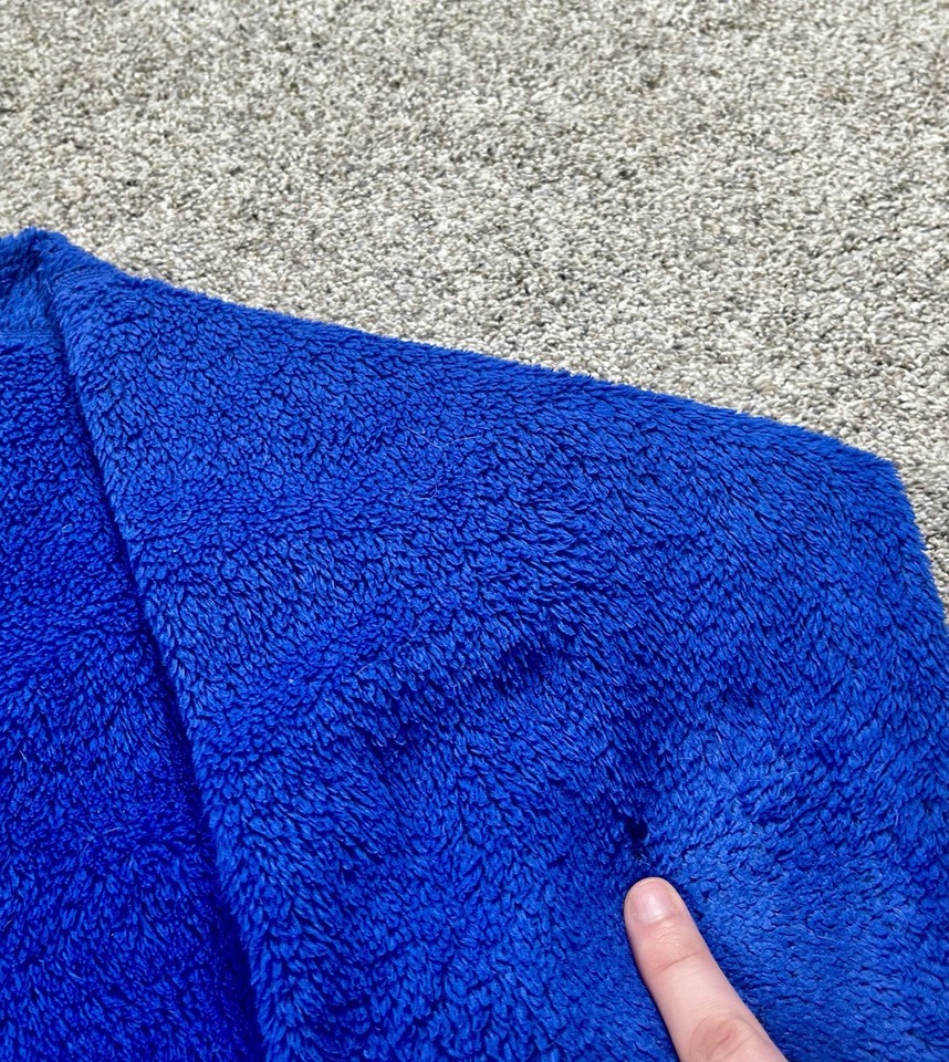 Vintage Patagonia Deep Pile Fleece Jacket Men’s Size XL Blue Made in ...