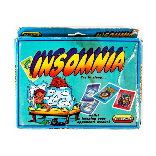 Spear's Games Card Game Insomnia Box Fair/VG+ | eBay