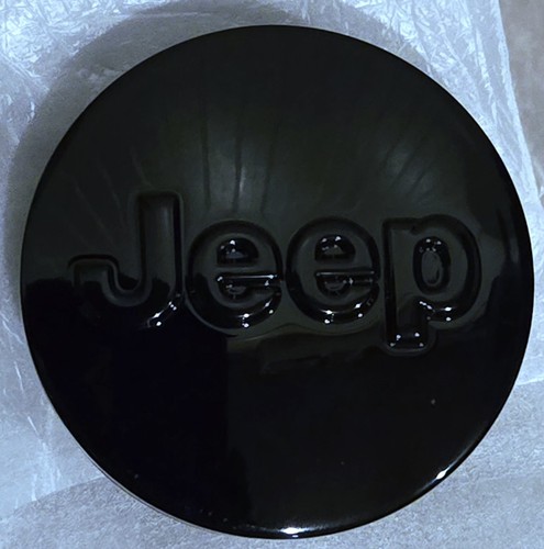 Set of 4 OEM 2018-2024 Jeep Grand Cherokee Wrangler Gladiator BLACK ...