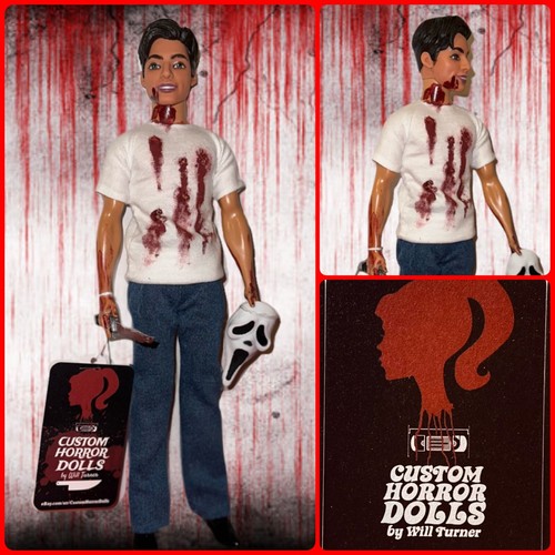 Billy Loomis CUSTOM HORROR DOLL OOAK 12” SCREAM Action Figure Skeet | eBay