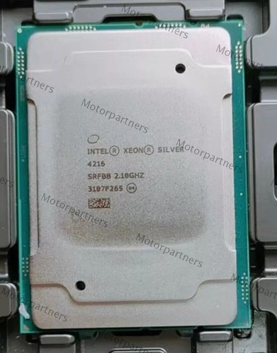 Intel Xeon Silver 4216 CPU 16T/32T LGA3647 Support Supermicro X11SPL-F ...