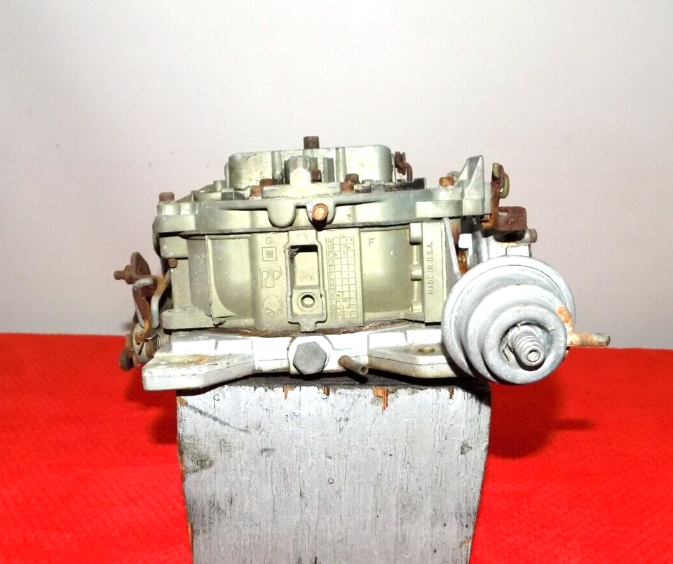 ROCHESTER Q-JET CARBURETOR CARB 17066558 3095 CHEVY GMC TRUCK 454 BBC ...