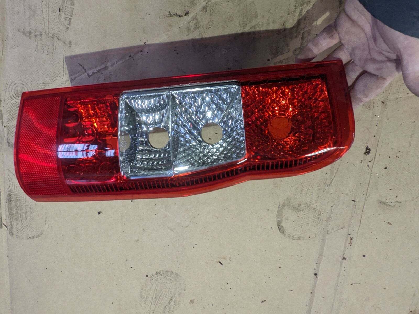 2012 Ford TRANSIT Mk7 Van Rear Tail Light Lamp Unit OS Right Drivers ...