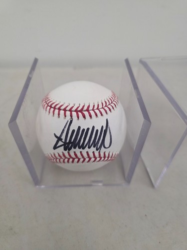Donald Trump Signed Autographed Baseball President Signature | eBay