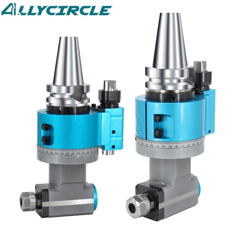 90° Angle Head CNC Milling Head Custom AG90-ER ISO BT CAT SK HSK Tool ...
