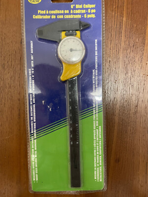 Tool Cache 6" Dial Caliper; Brand New in Original Packaging | eBay