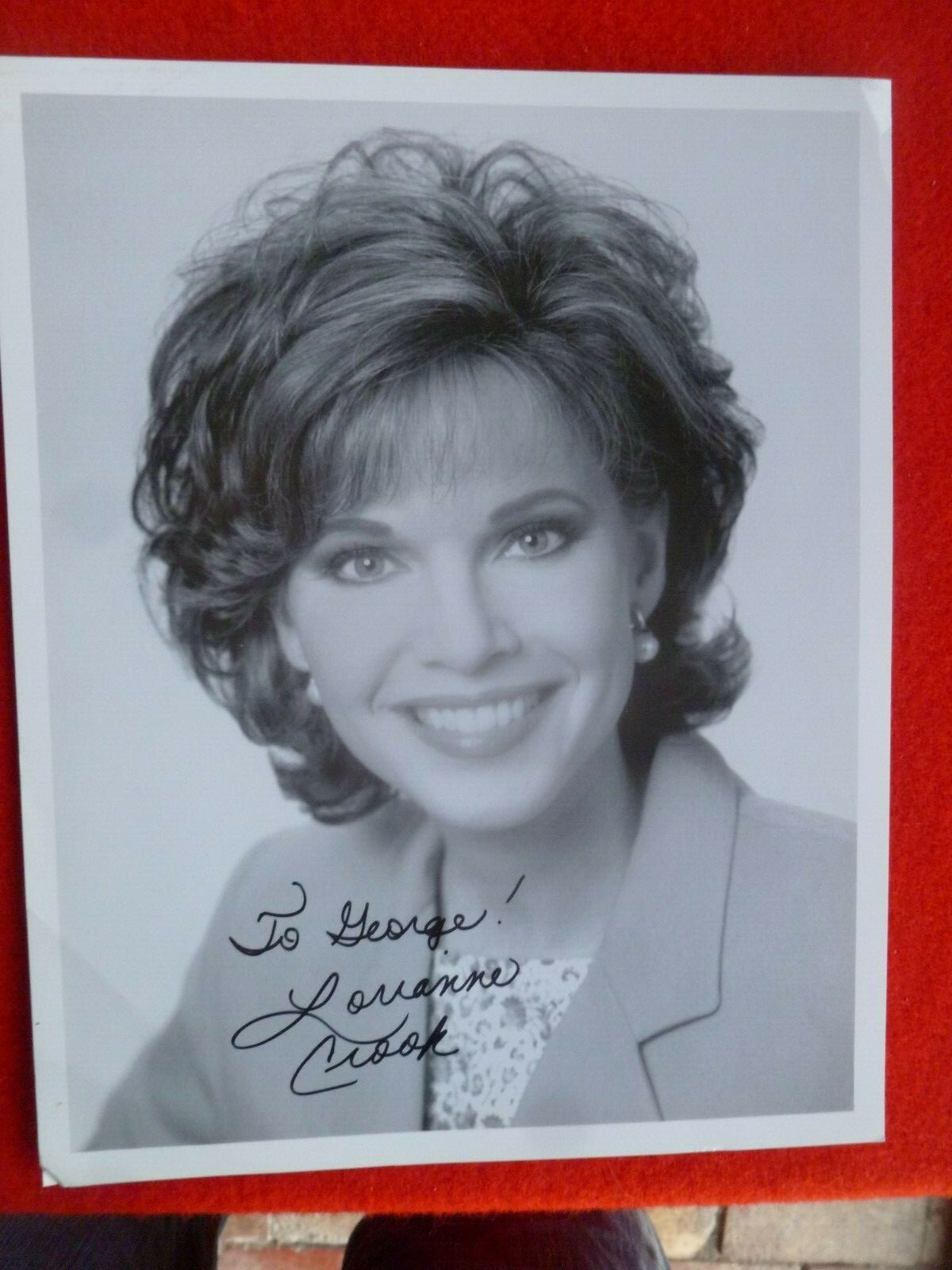 TALK SHOW HOST LORIANNE CROOK signed 8X10 PHOTO | eBay Australia