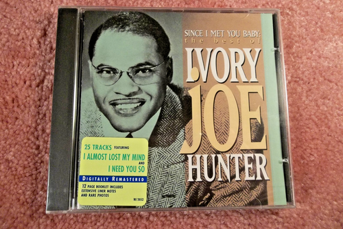 BEST OF IVORY JOE HUNTER CD 25 TRACKS SINCE I MET YOU BABY FACTORY ...