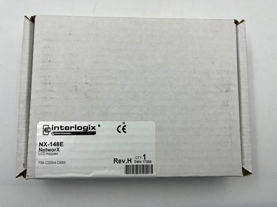 Interlogix GE Security NetworX NX-148E LCD Keypad with GE Logo NEW Free ...