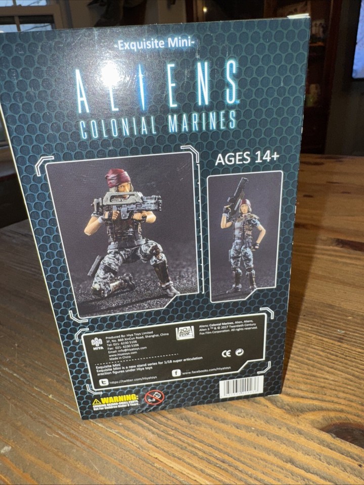 Hiya Toys Exquisite Mini ALIENS Colonial Marines Redding NIB Great ...