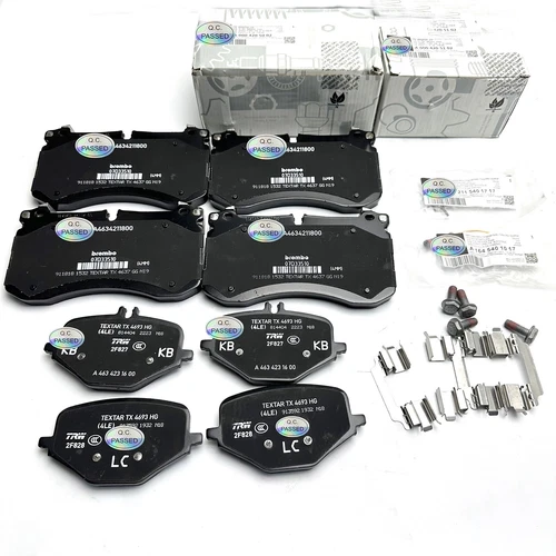 Front & Rear Brake Pads With Sensors For 19-22 Mercedes-Benz G, GLE ...