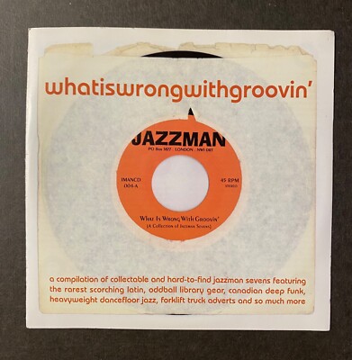 CD – What Is Wrong With Groovin (A Collection Of Jazzman Sevens) – 2001 ...