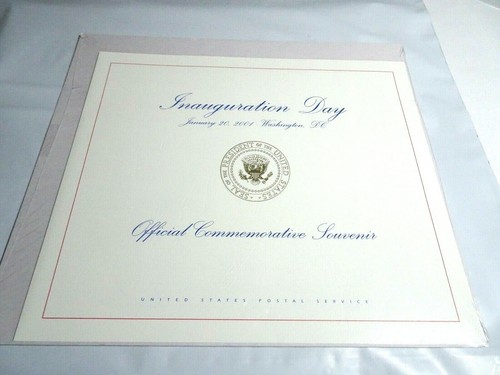 Inauguration Day January 20 2001 Official Commemorative USPS Souvenir ...