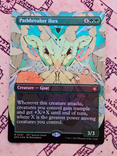 MTG Foil Pathbreaker Ibex Special Guest Aetherdrift Magic the Gathering ...