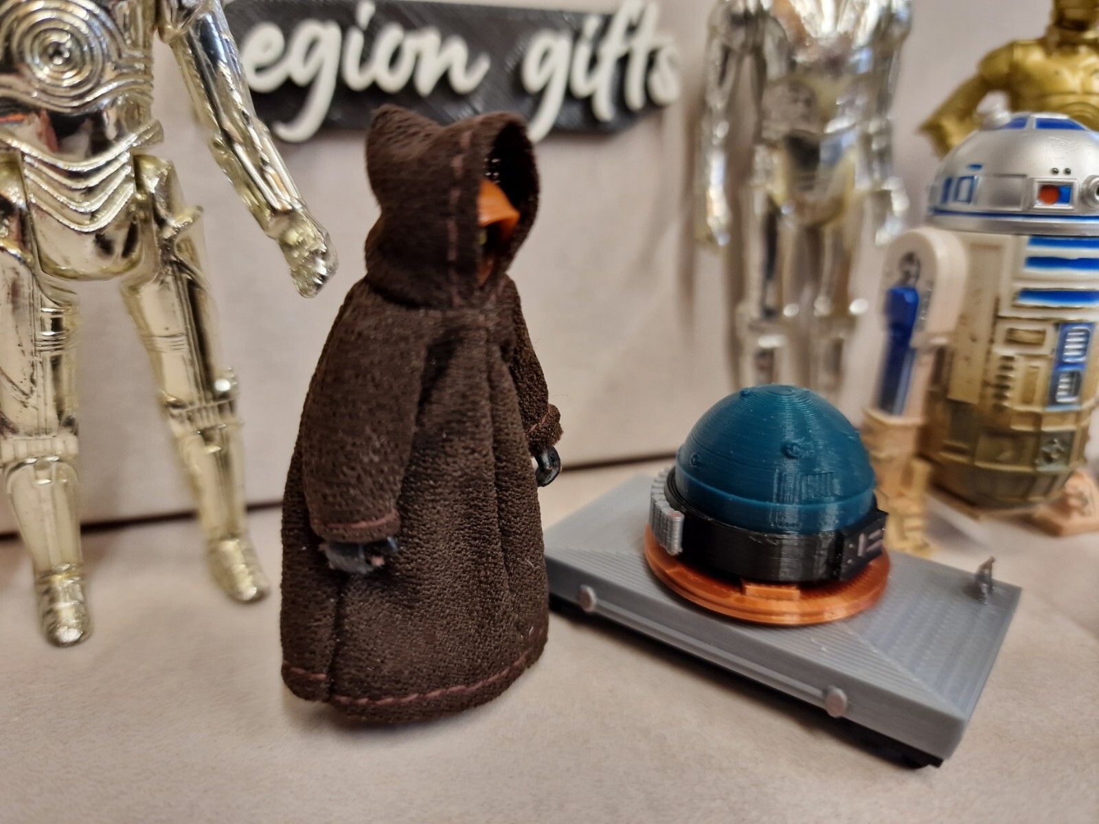 repo droid for vintage 2x-7kpr 3.75" potf Star Wars figure scene ...