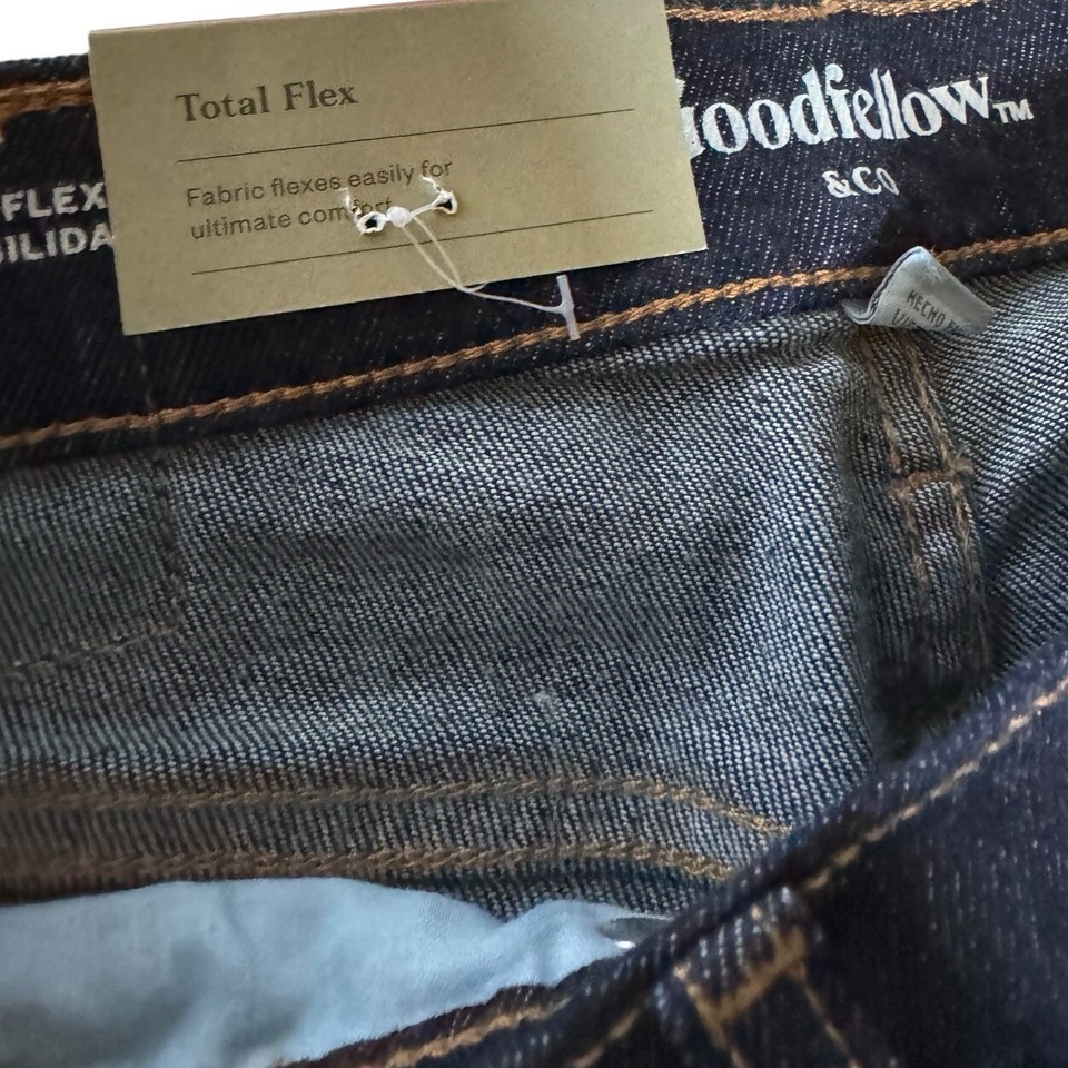 NEW Goodfellow Jeans Total Flex Athletic Fit Size 30x32 Room In Thighs ...