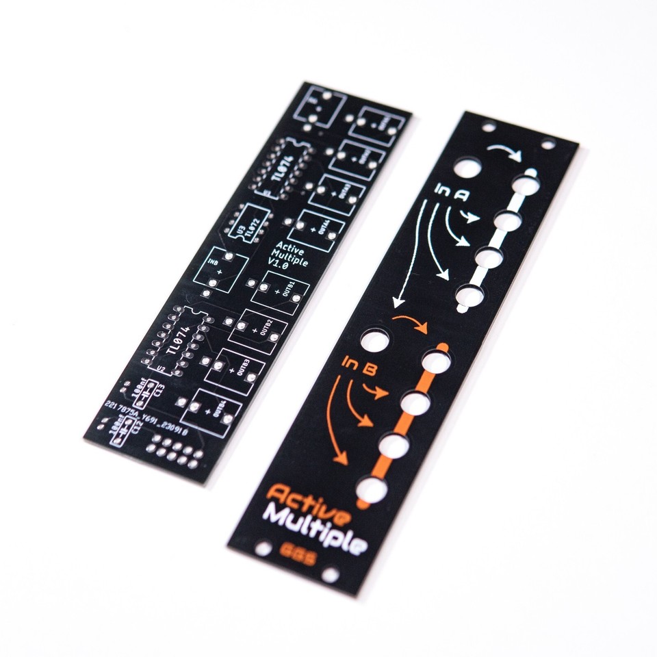 Active Multiple / PCB & Front Panel / Eurorack / DIY Synth / CV ...