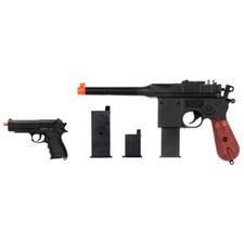 Toy Gun Blaster Mauser C96 Pistol With Set of Soft Bulles Ww2 by Zahar ...
