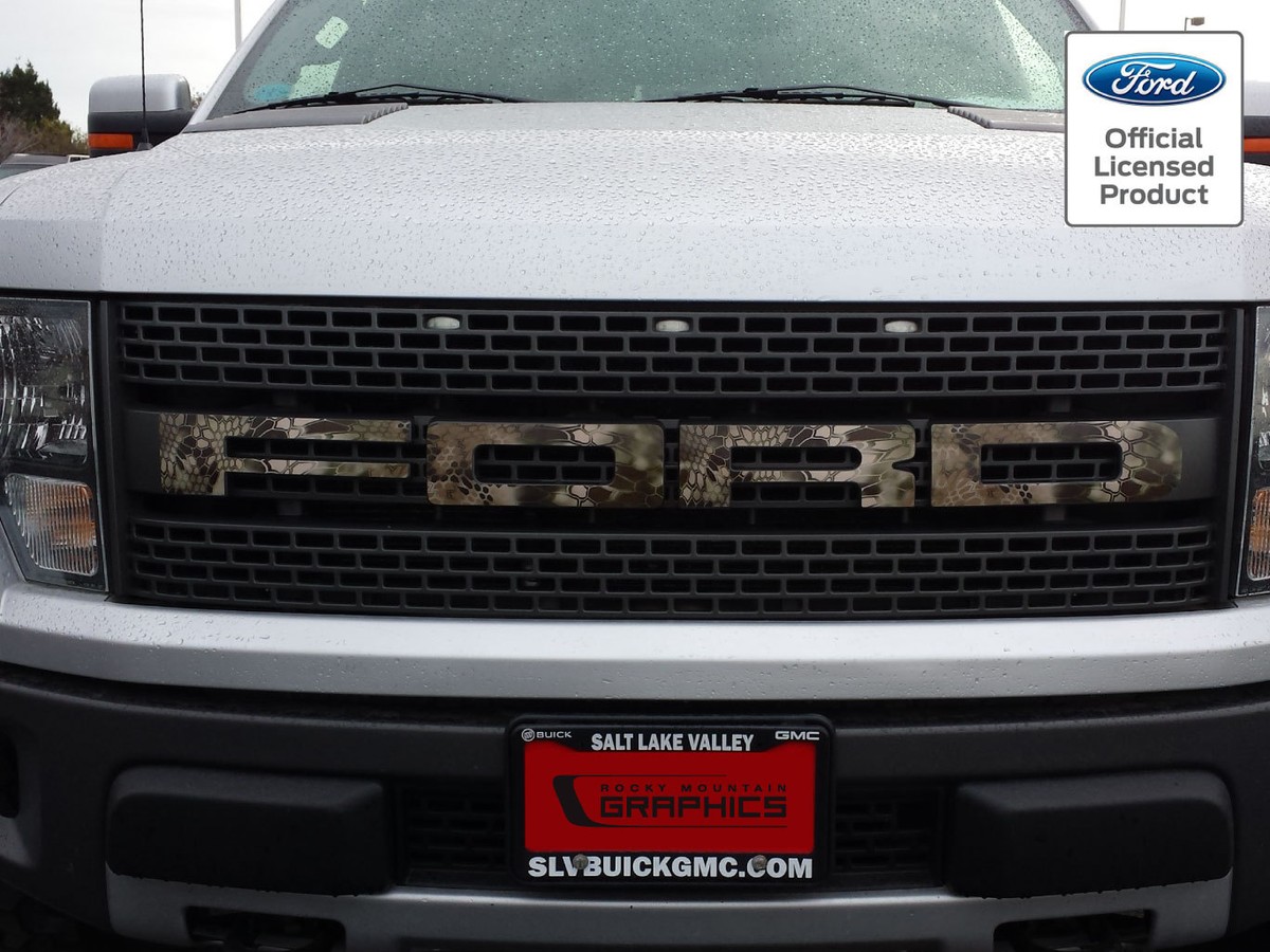 Ford Raptor White Camo