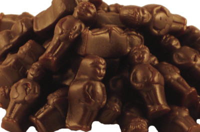 1.3kg ALLENS CHICOS CHOCOLATE JELLY BABIES BABY BROWN BULK LOLLIES ...