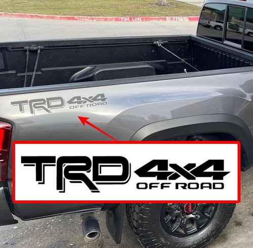 TRD 4x4 Off Road SET OF 2 Decal Toyota Tacoma Tundra Sticker Vinyl ...