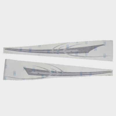Premier Boat Graphic Decal 2190043 | Black Silver 100 Inch (Set of 2 ...
