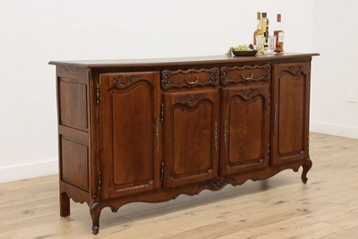 1800-1899 - Antique French Country Sideboard Buffet