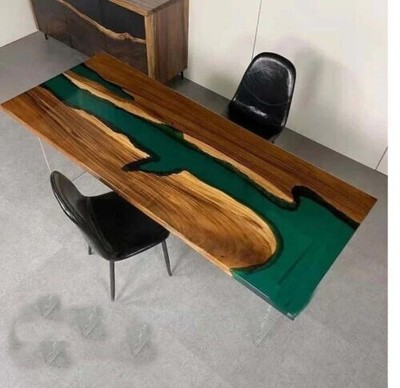 183cm x 91.4cm Epoxid Holz Küche Esszimmer Table Top / Epoxid Heim ...