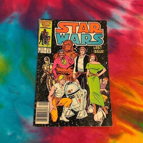 VINTAGE! Star Wars Marvel Comic Last Issue # 107 Jul. 1986 | eBay
