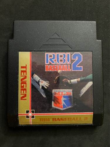 RBI Baseball II Tengen - NES Working. Game only. Free Shipping! | eBay