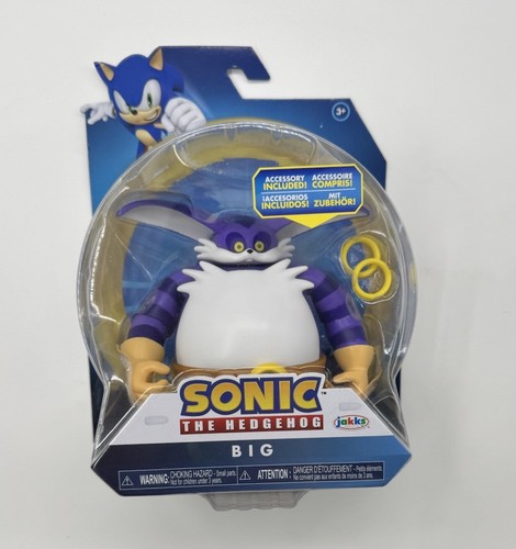 JAKKS PACIFIC Sonic The Hedgehog Big 5 Inch Action Figure Golden Rings ...