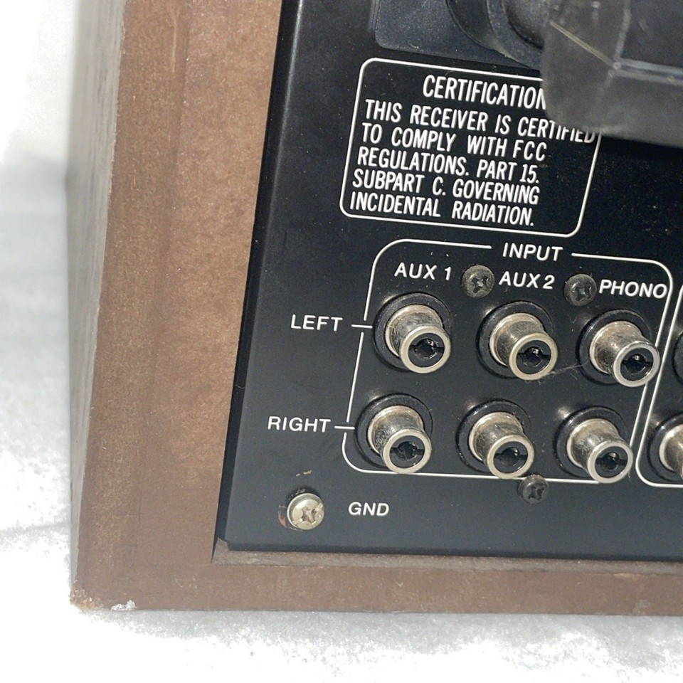 VINTAGE WINTEC LUXMAN R-1015 STEREO RECEIVER 1970'S LOUD READ | eBay