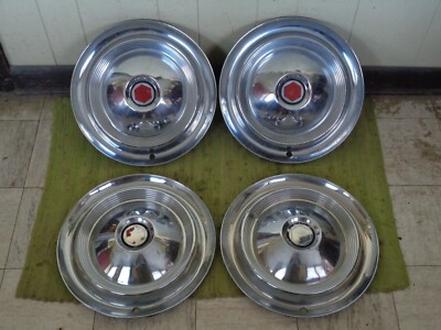 1955-1956 Packard Hub Caps 15" Set of 4 Hubcaps Packard 55 56 | 15 in ...