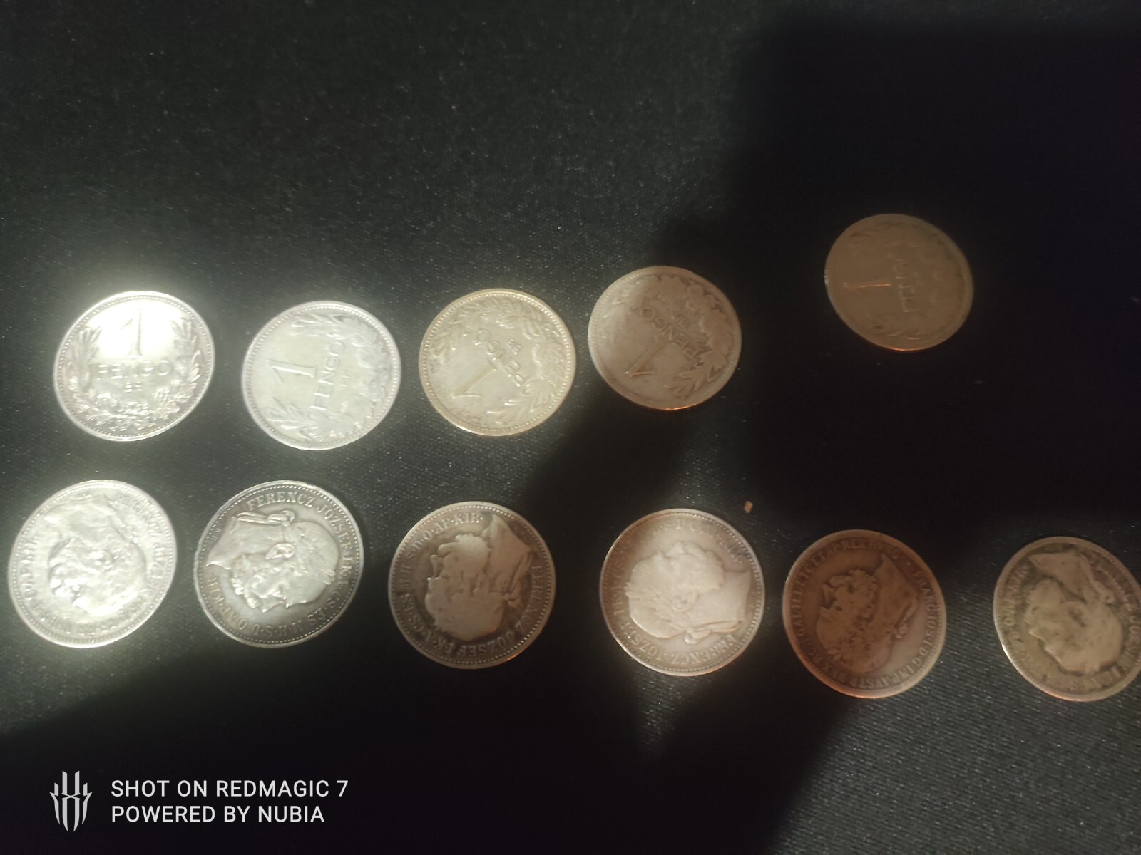 lot of 11 hungary / magyar 1 korona and 1 pengo coins ALL SILVER | eBay