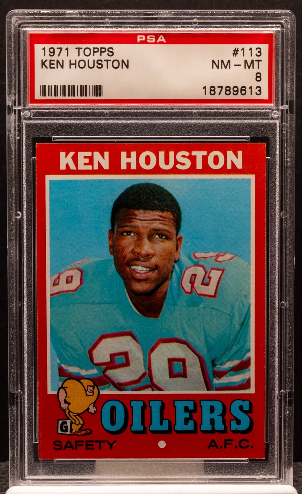 18789613 Ken Houston 1971 Topps 113 Rookie RC PSA 8 HOF | eBay