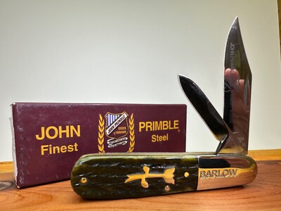 John Primble Barlow Dark Green Bone Tulip shield | eBay