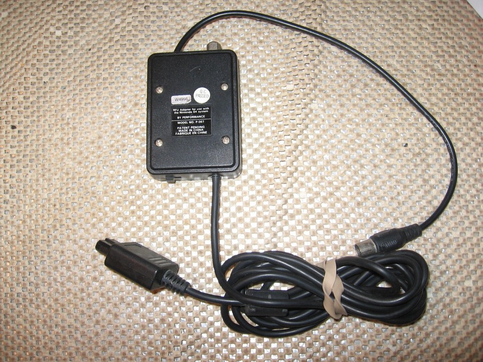 Nintendo 64 RFU Cable Switch N64 | eBay