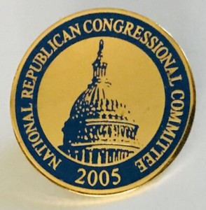 National Republican Congressional Committee 2005 Pin Badge Congress ...