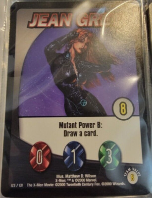 Jean Grey # 123/131 Promo X-Men Trading Game Cards TCG WOTC Rares 2000 ...