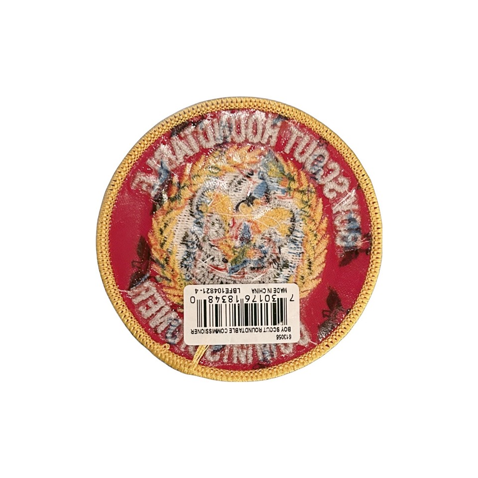 BSA BOY SCOUT Roundtable Commissioner 1910-2010 Patch Mint | eBay