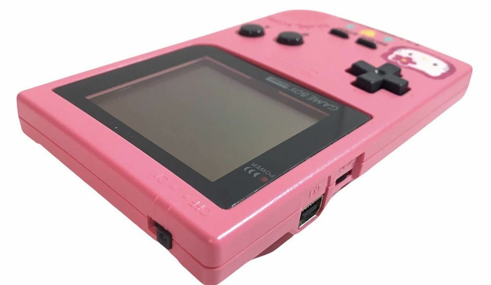 *HELLO KITTY Sanrio Nintendo Game Boy Pocket wz/Box,Fortune-telling ...