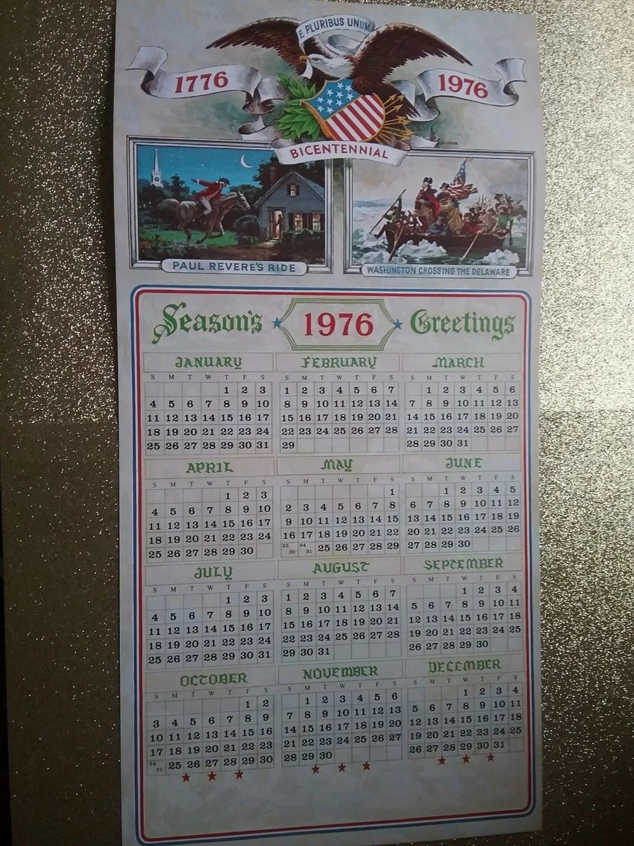 September 1976 Calendar