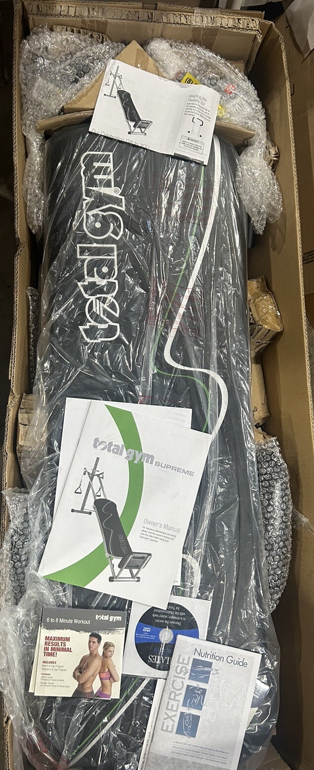 Total Gym Supreme Home Fitness Incline Weight Training | eBay