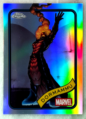 Dormammu 2025 Topps Chrome Marvel Dormammu Silver Refractor Card-#36 Dr ...