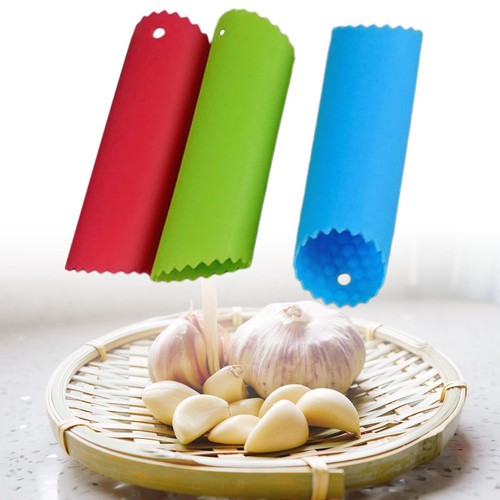 3 Pieces Silicone Garlic Peeler Easily Garlic Peeling Kitchen Tool ...
