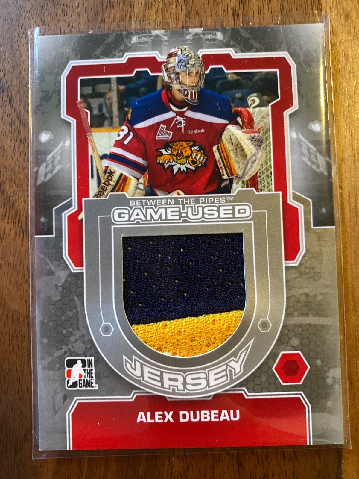 A70,850 - 2012-13 Between The Pipes Jerseys Gold #M19 Alex Dubeau | eBay
