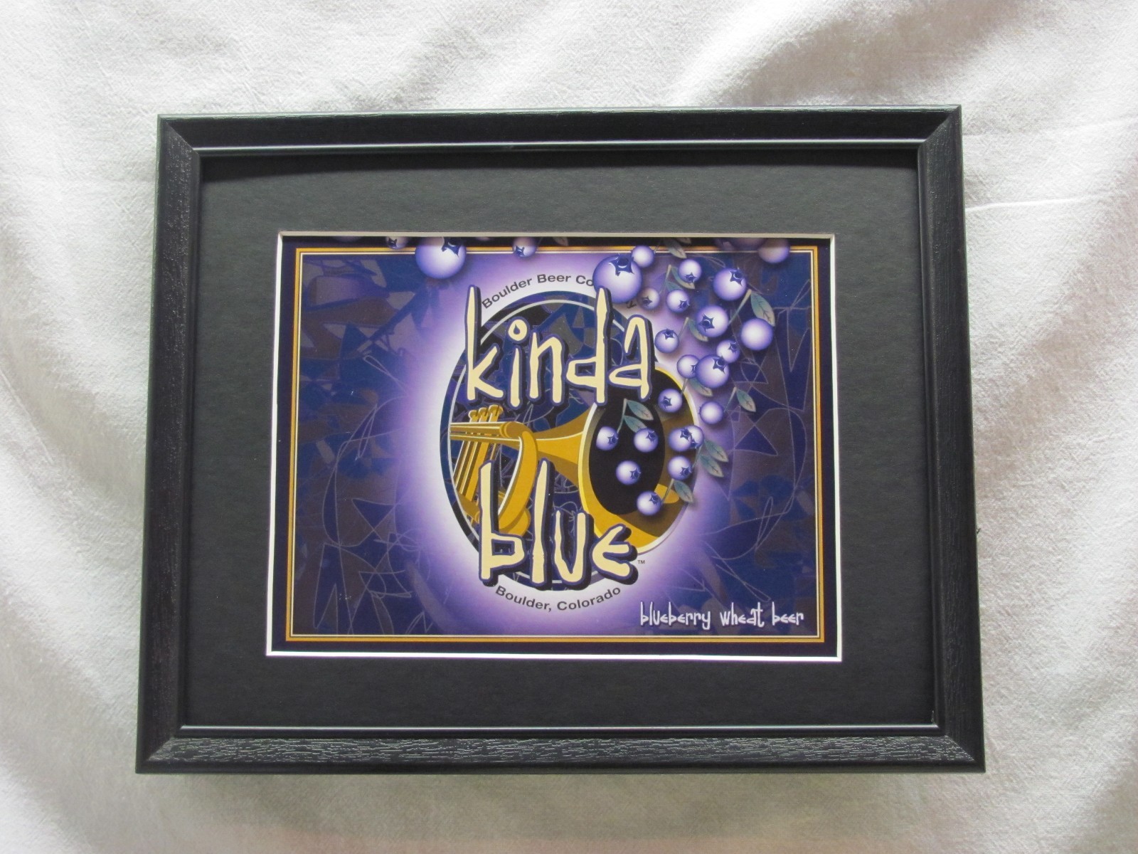 BOULDER KINDA BLUE BEER SIGN #972 | eBay