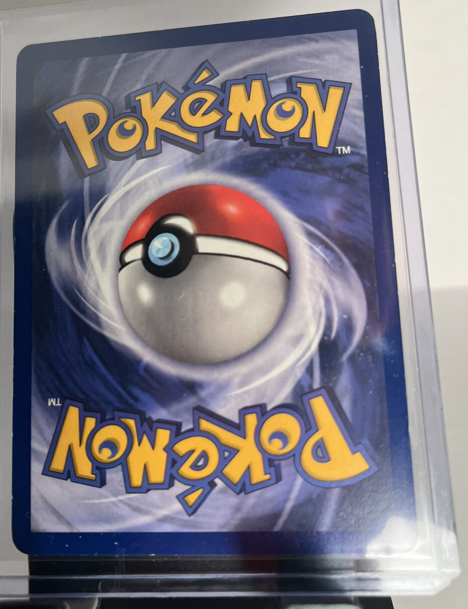 1996 Pokemon TCG Pikachu Kids WB The First Movie PROMO Card Gold Stamp ...