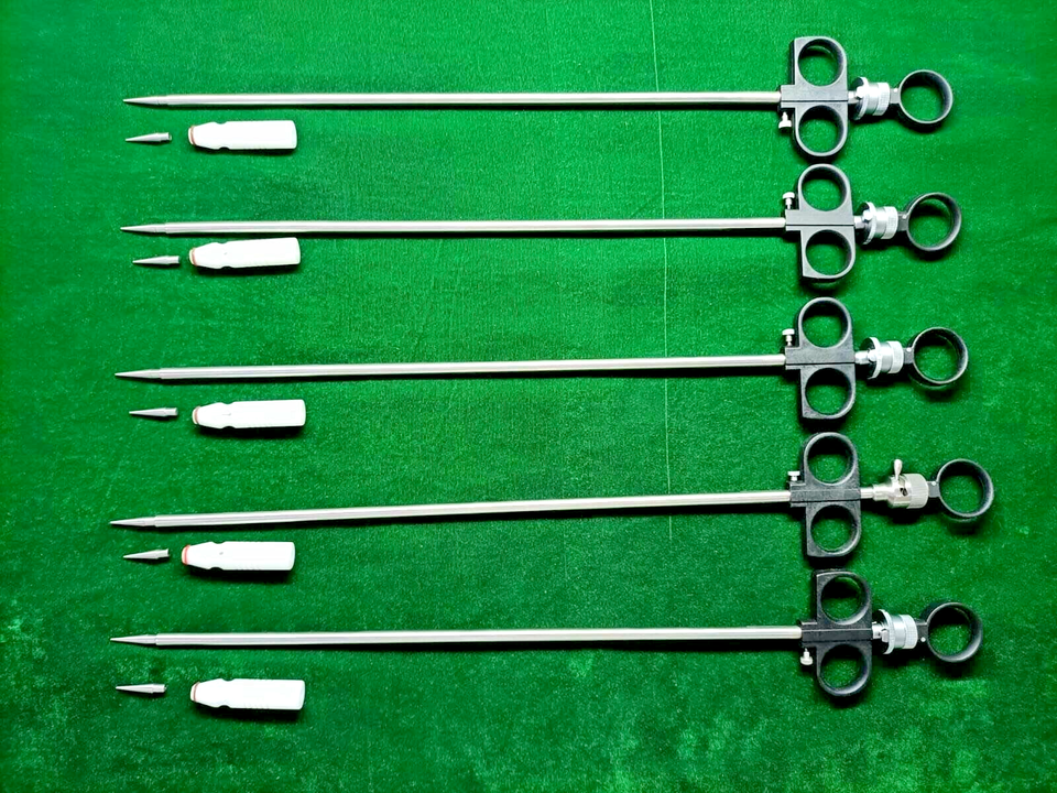 5pc Laparoscopic Band Ring Applicator 7mm Endoscopy Reusable Surgical ...