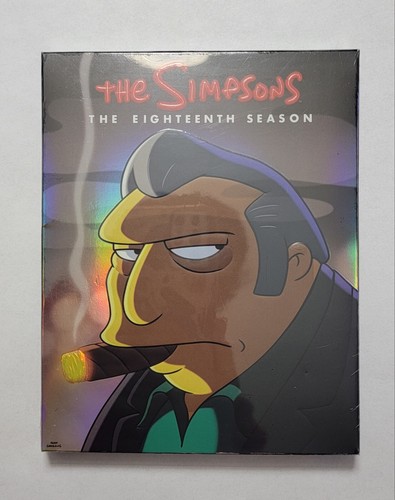 MINT! FACTORY SEALED! The Simpsons 18 SEASON Eighteen Complete 4 DVD ...